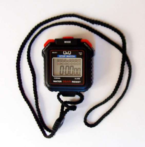 Cronometro q&q hs43 profesional resistente al agua en Flor de Maroñas - Artículos deportivos | 9631